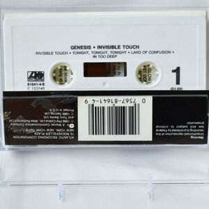 atlantic records | Other | Genesis Invisible Touch 986 Cassette Tape ...